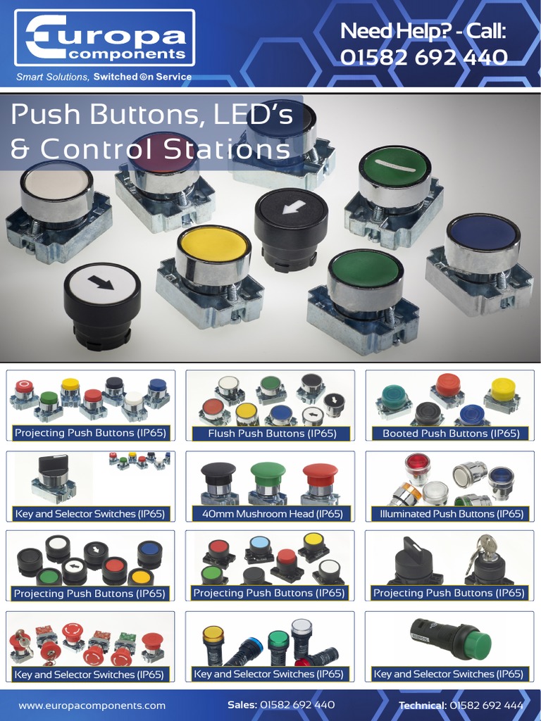 Push Button Flyer | PDF | Switch | Machines