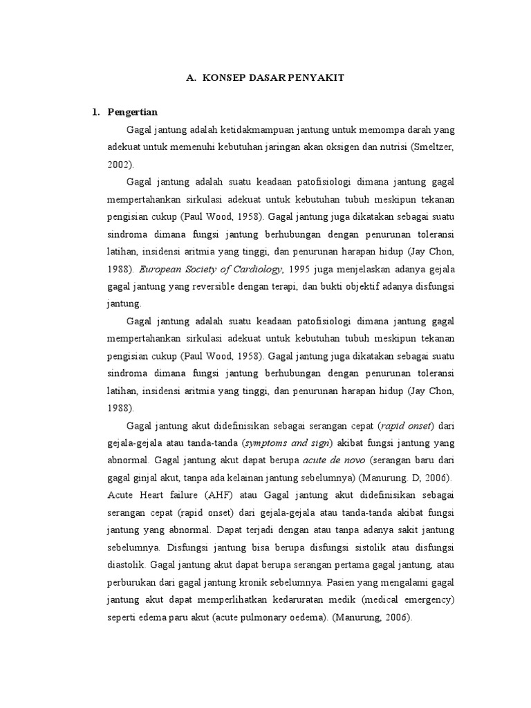 LP Dan Woc Ahf (Acute Heart Failure) | PDF