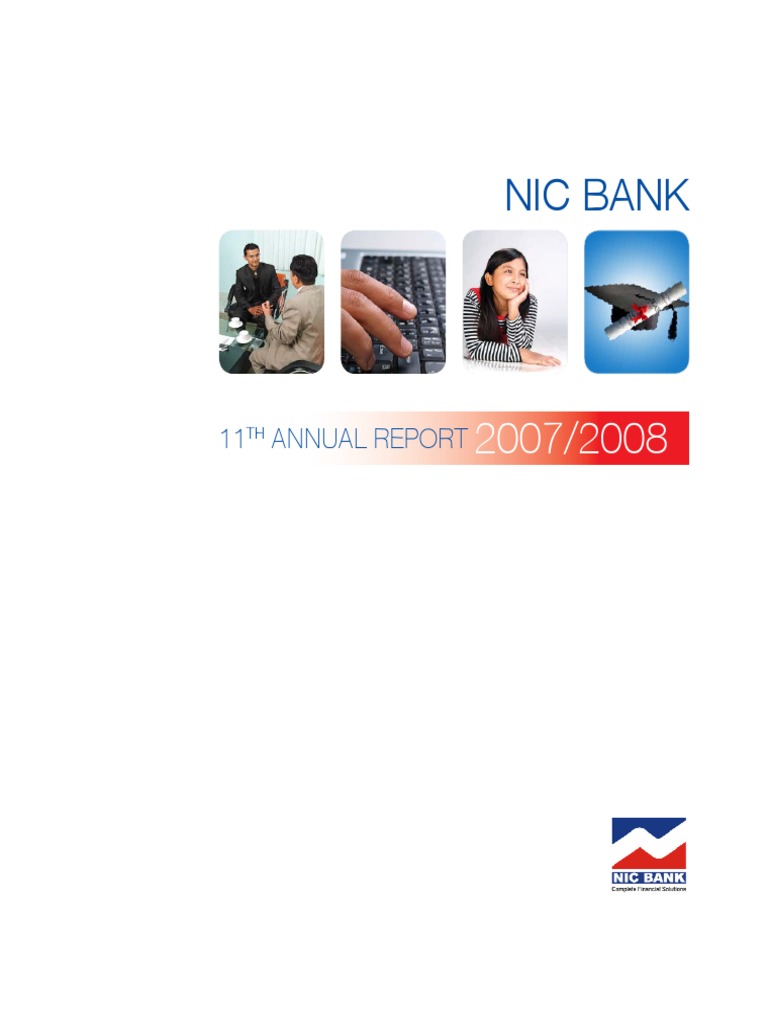 01 NIC Annual Report 64-65 | PDF | Corporate Governance | Banks