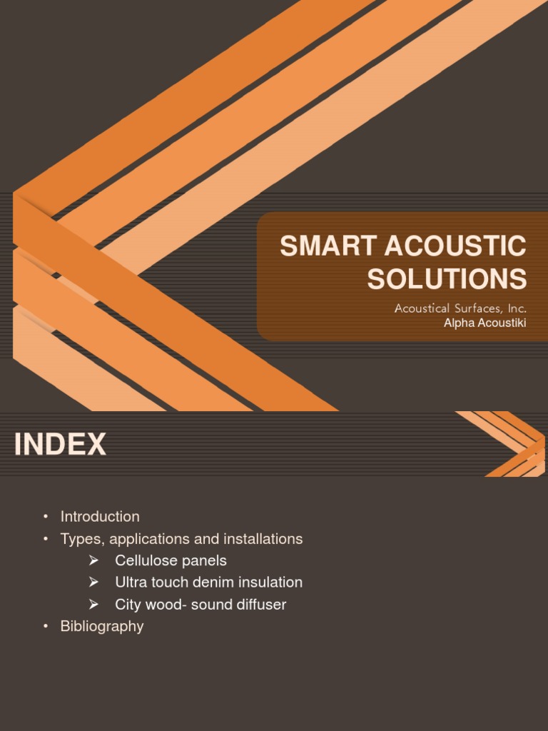 Smart Acoustic Solutions: A Guide to Innovative Acoustic Materials ...