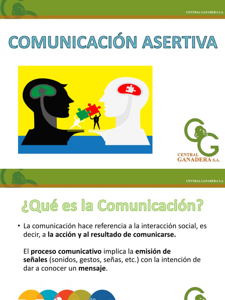 Presentación Comunicacion Asertiva | PDF | Empatía | Comunicación