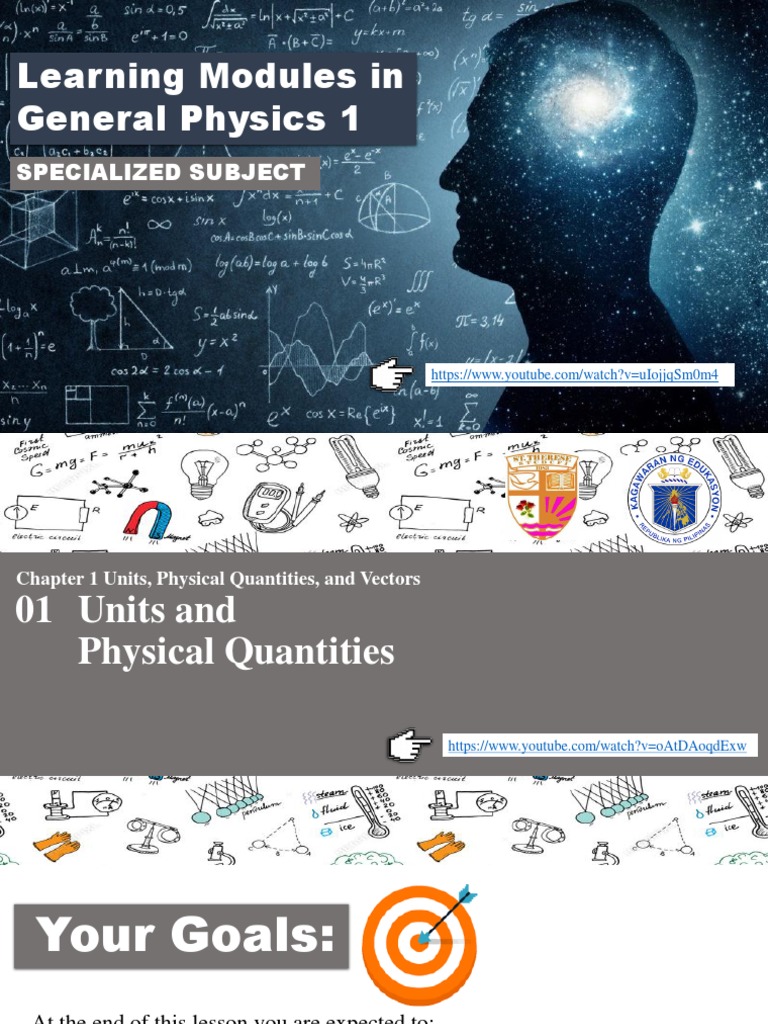 Physics 1 Module | PDF | Significant Figures | International System Of Units