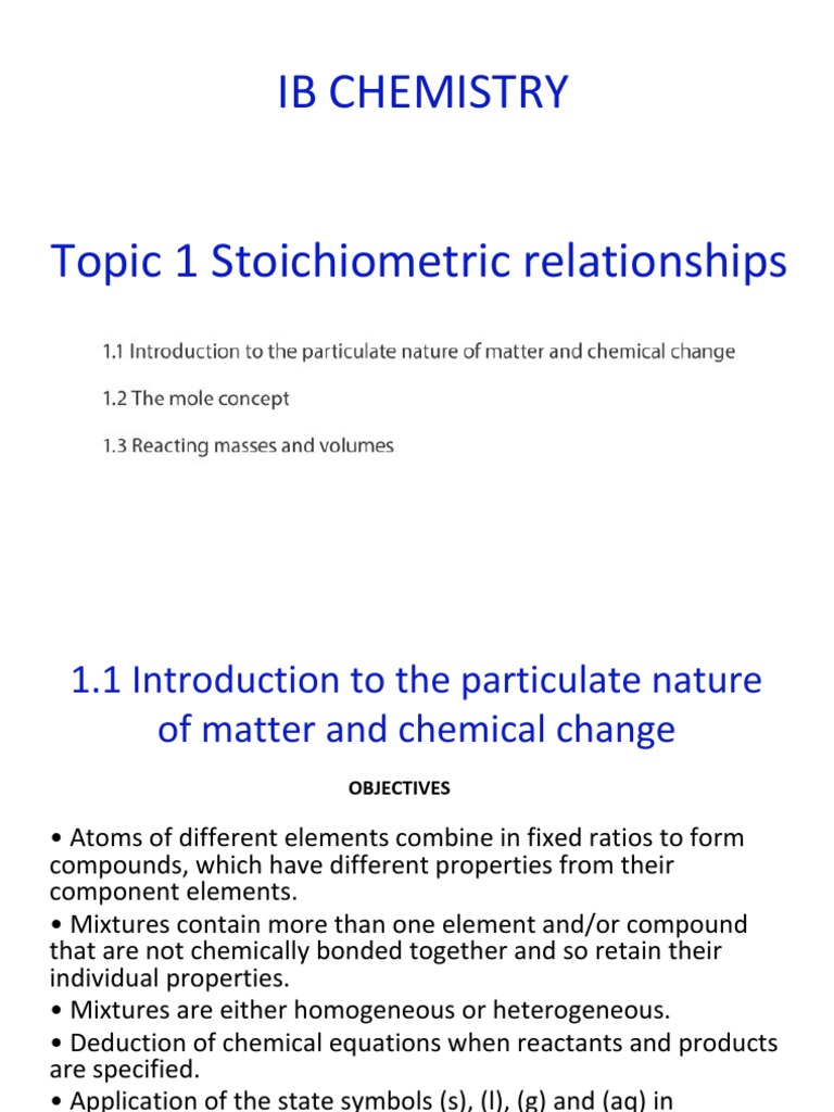 Stoichiometric Relationships | PDF | Mole (Unit) | Observational Error