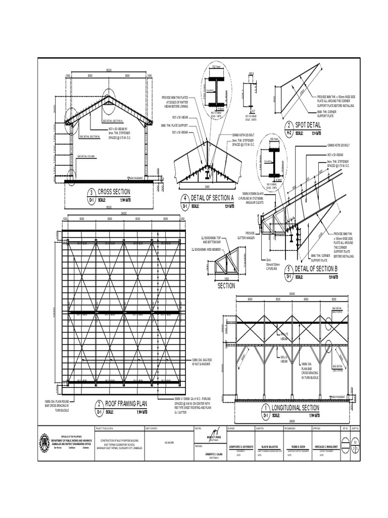 I-beam connection details | PDF | Metals | Structural Steel
