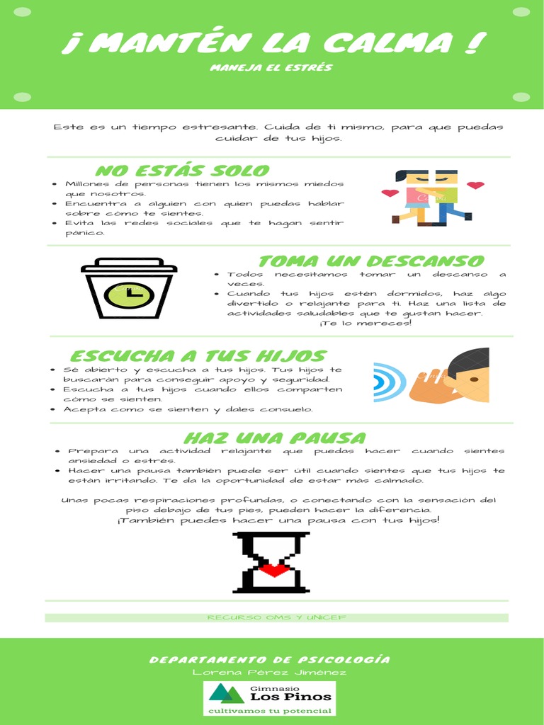 MantÉn La Calma MANEJA EL ESTRÉS | PDF