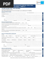Medi Assist Reimbursement - Sample Claim Form | PDF | Reimbursement