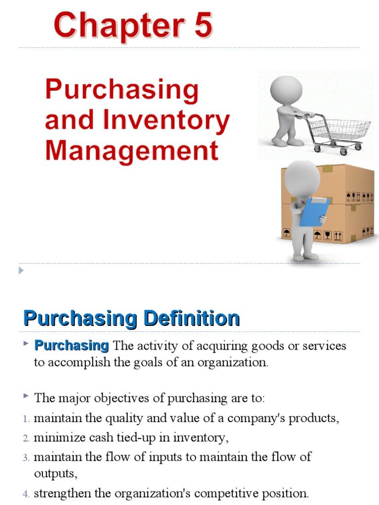 Chapter 5 - Purchase - Inventory | PDF | Discounts And Allowances ...