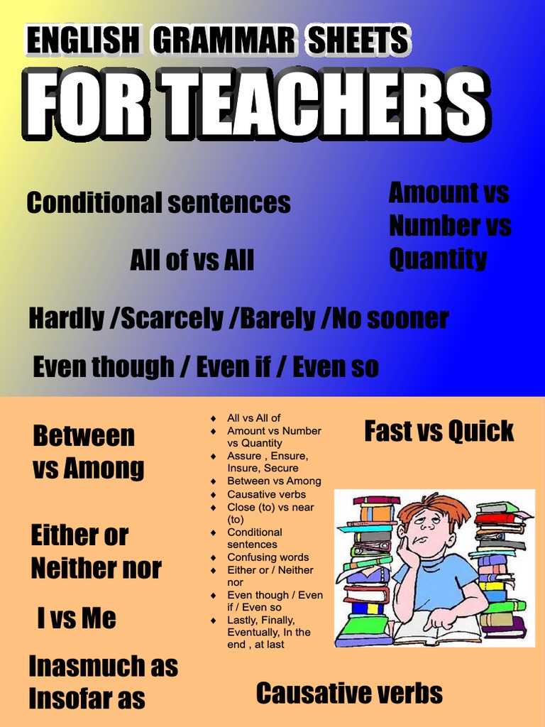 English Sheets For Teachers PDF | PDF | Noun | Grammatical Number