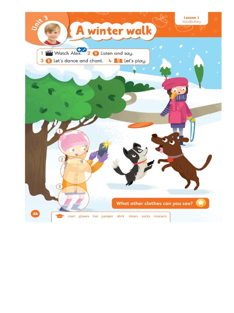 Unit 3 A Winter Walk | PDF