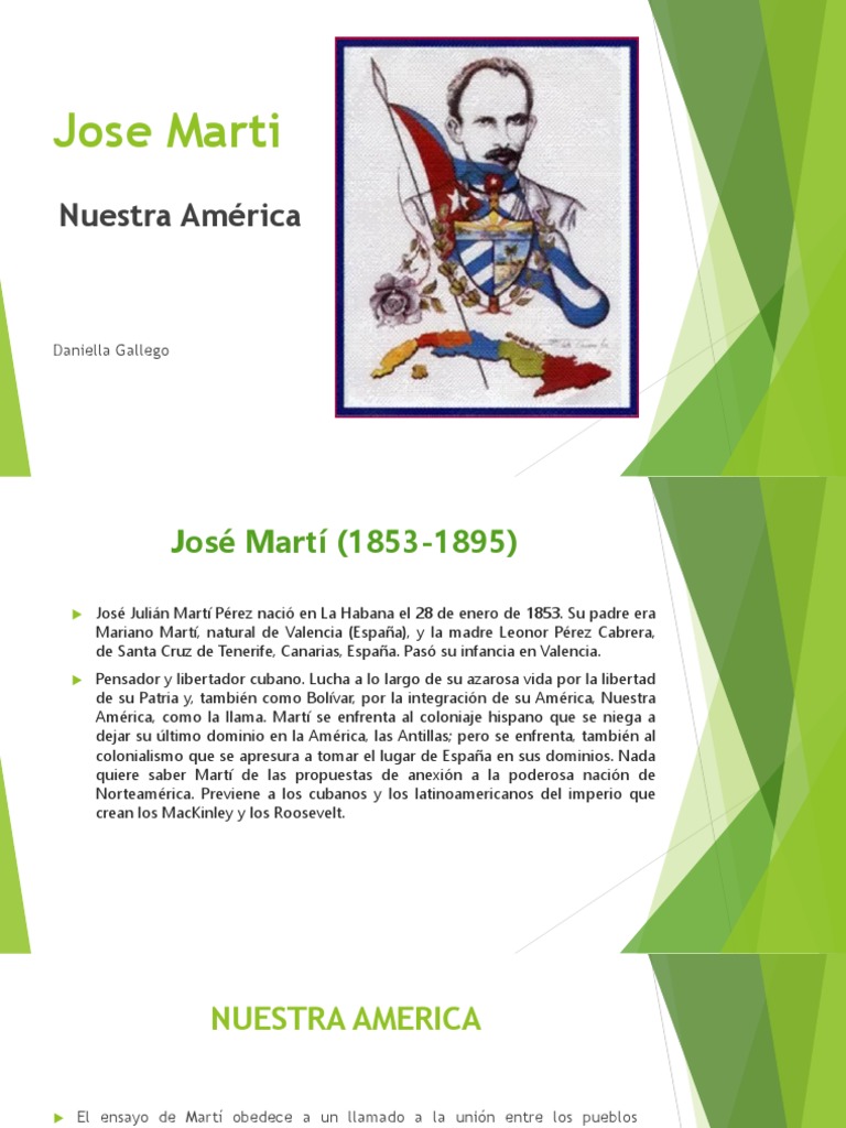 Jose Marti-Nuestra America | PDF | Américas | Cuba
