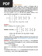 Vectors Basic Formula Sheet | PDF | Euclidean Vector | Plane (Geometry)