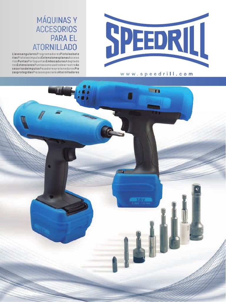 Catalogo Speedrill Accesorios Web ESP | PDF | Tornillo | Componentes