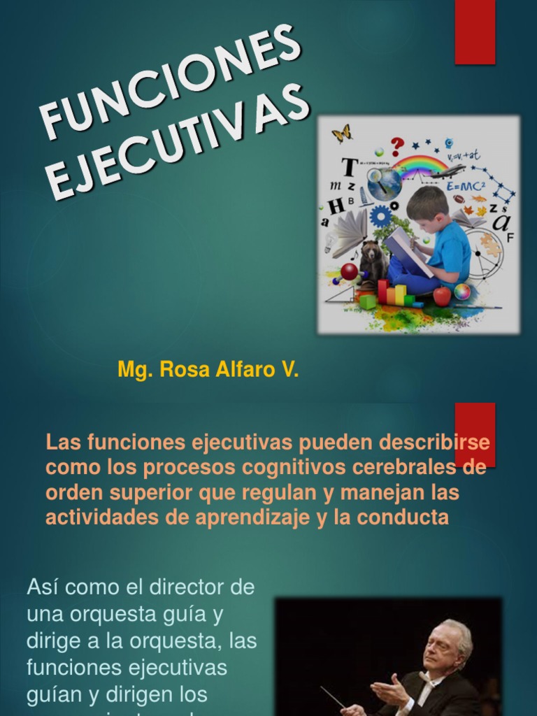 Funciones Ejecutivas PDF | PDF | Funciones ejecutivas | Procesos mentales
