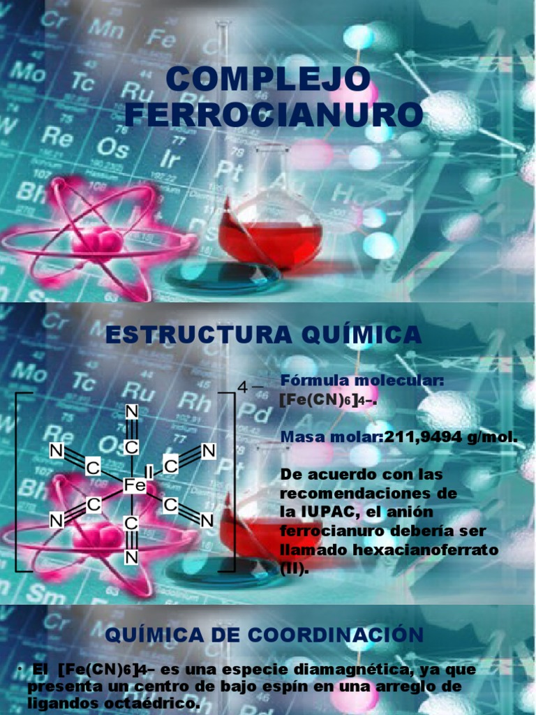 FERROCIANURO | PDF
