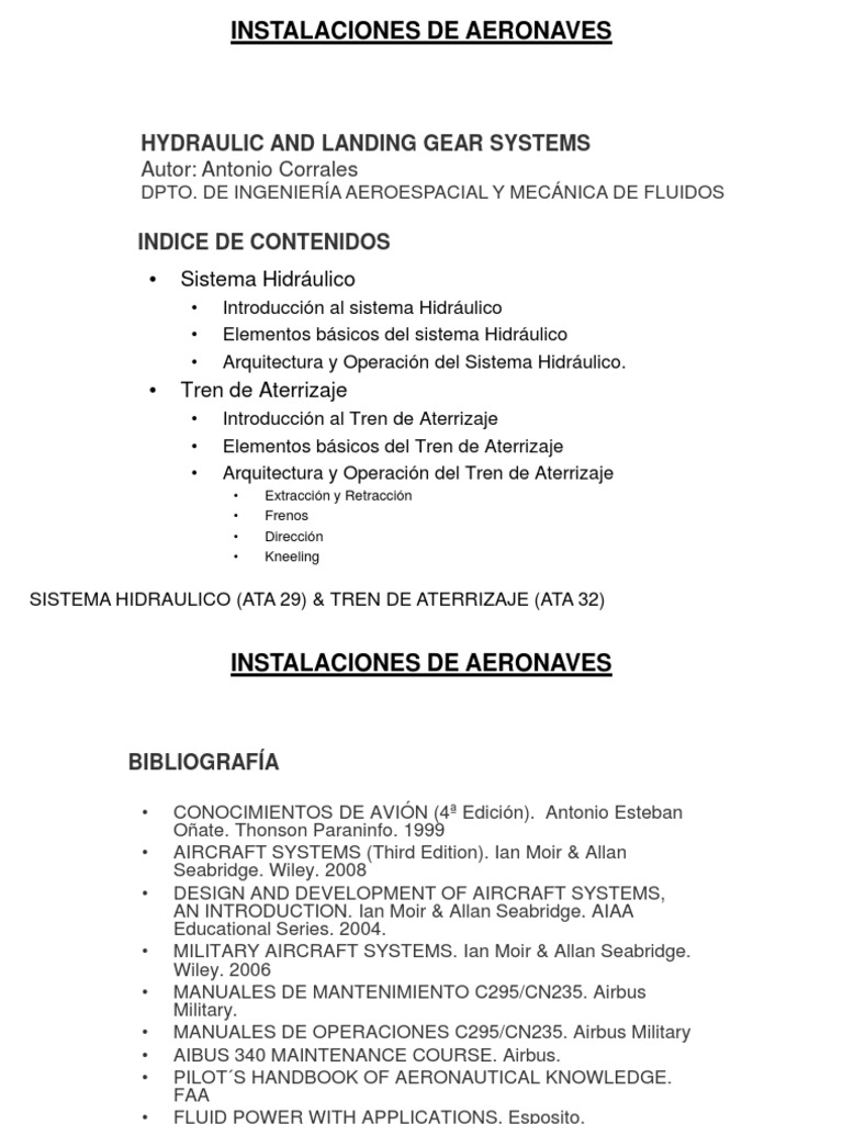 Ata 29 - Hydraulic System | PDF