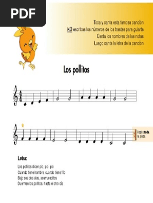 Chords For La Cancin De Los Pollitos Dicen Po Po Po