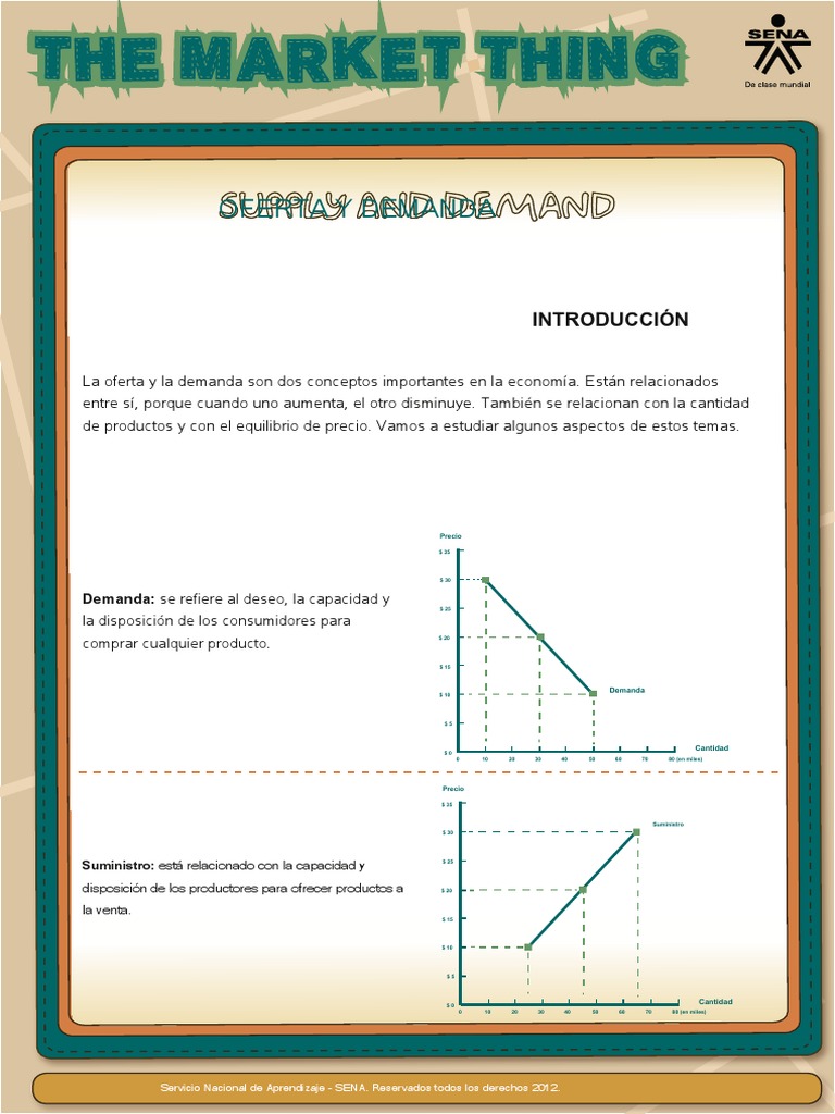 Supply-Demand en Es PDF | PDF | Oferta y demanda | Oferta (economía)