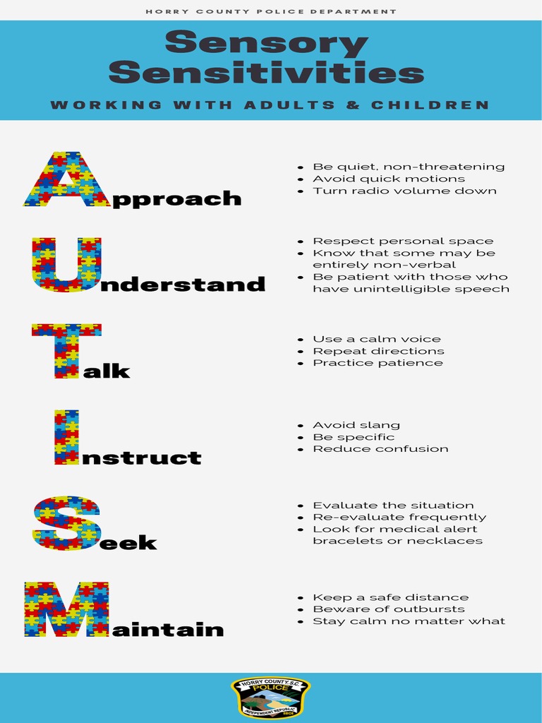 Autism Sensory Sensitivities Guide | PDF