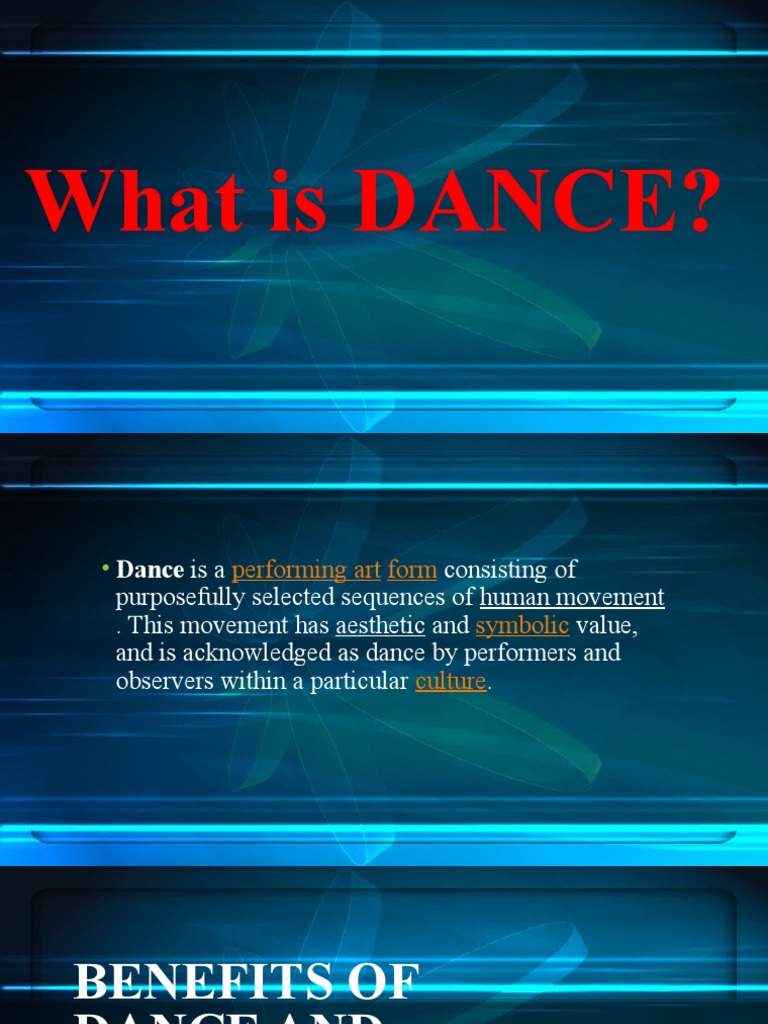Benefits of Dance and Creative Movement | PDF | Symmetry | Dances