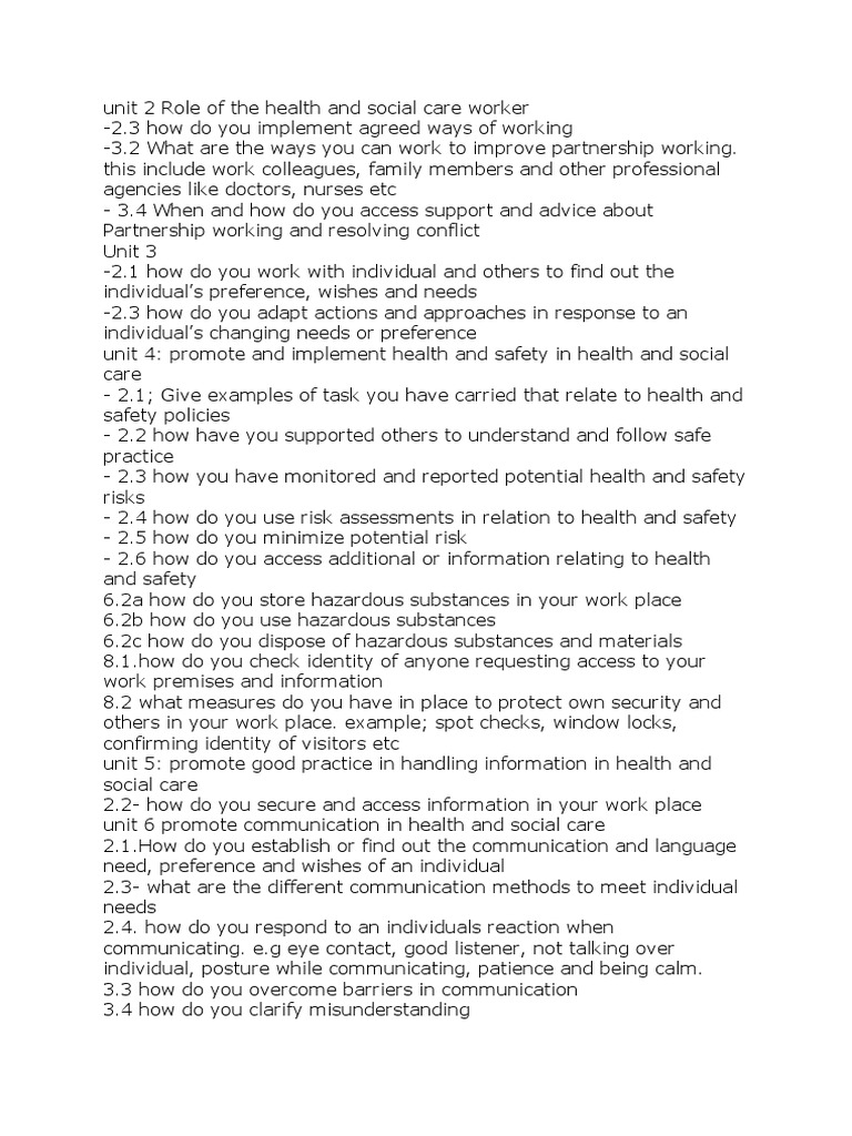 Professional Discussion Questions | PDF | Occupational Safety And ...