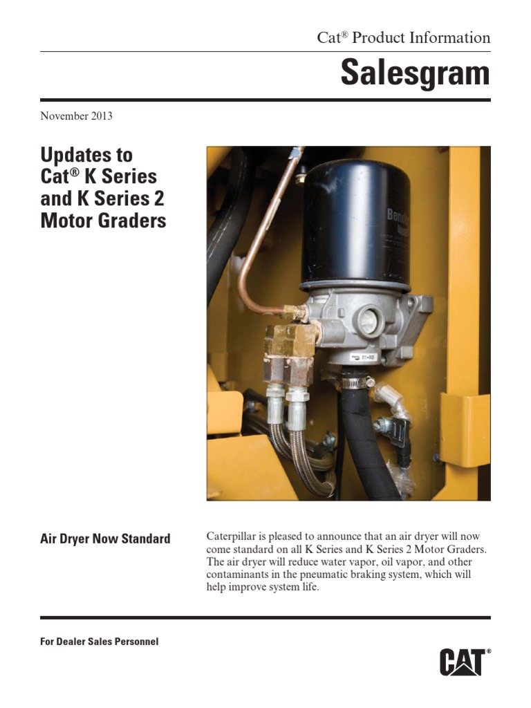 Updates To CAT K Series and K Series 2 | Download Free PDF | Vehicles ...