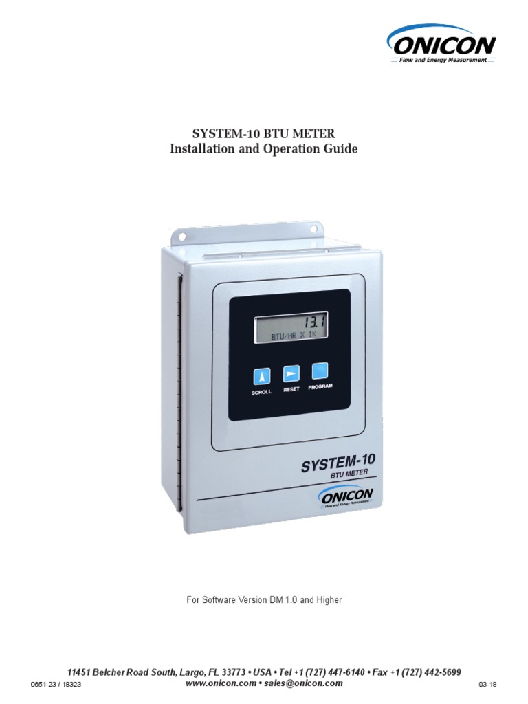 Onicon System 20 Btu Meter Shop Stores | www.oceanproperty.co.th