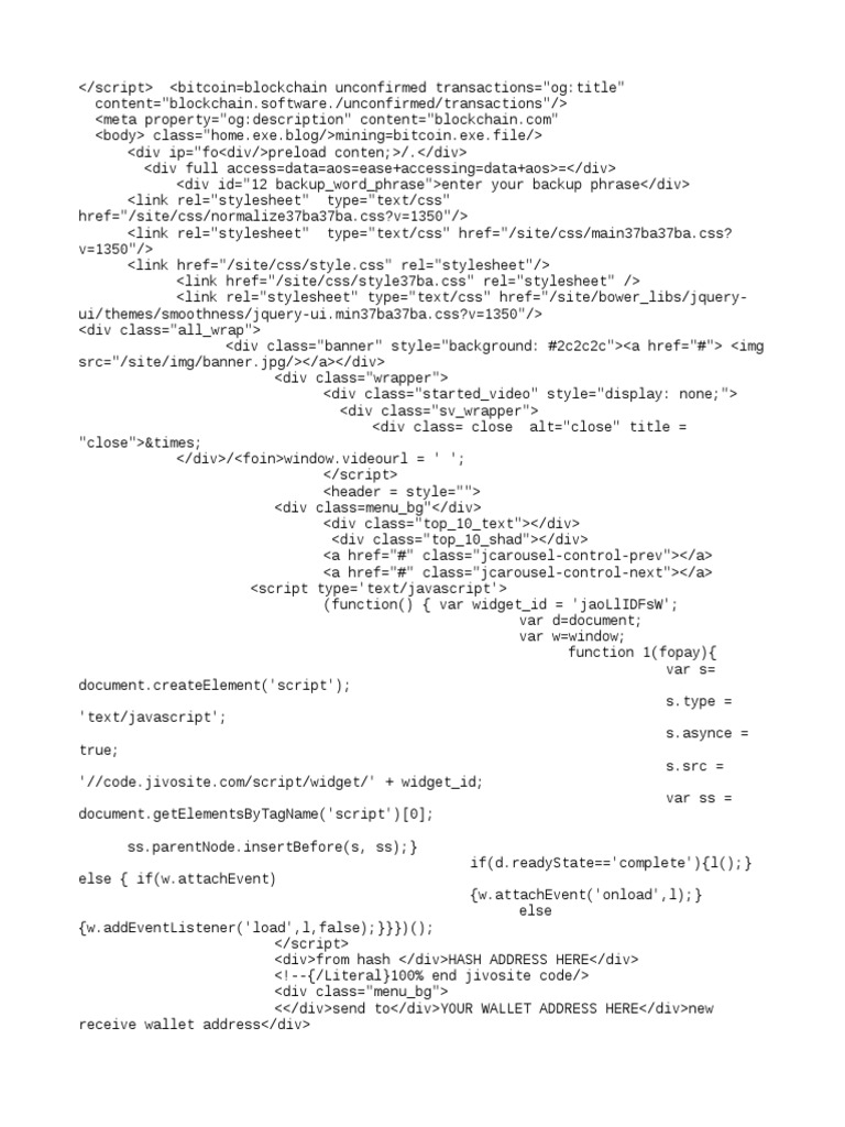 bitcoin unconfirmed transactions.txt | Applications Of Cryptography ...