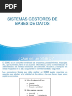 Diferencia Entre Una Base de Datos y Un Sistema de Gestion de | PDF | Bases de datos | Usuario ...