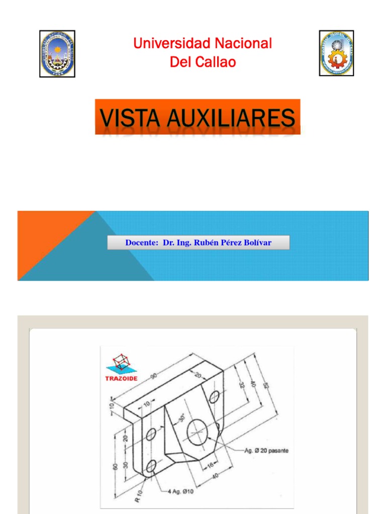 Vistas Auxiliares (Dib - Mec Callao 2020-A) | PDF