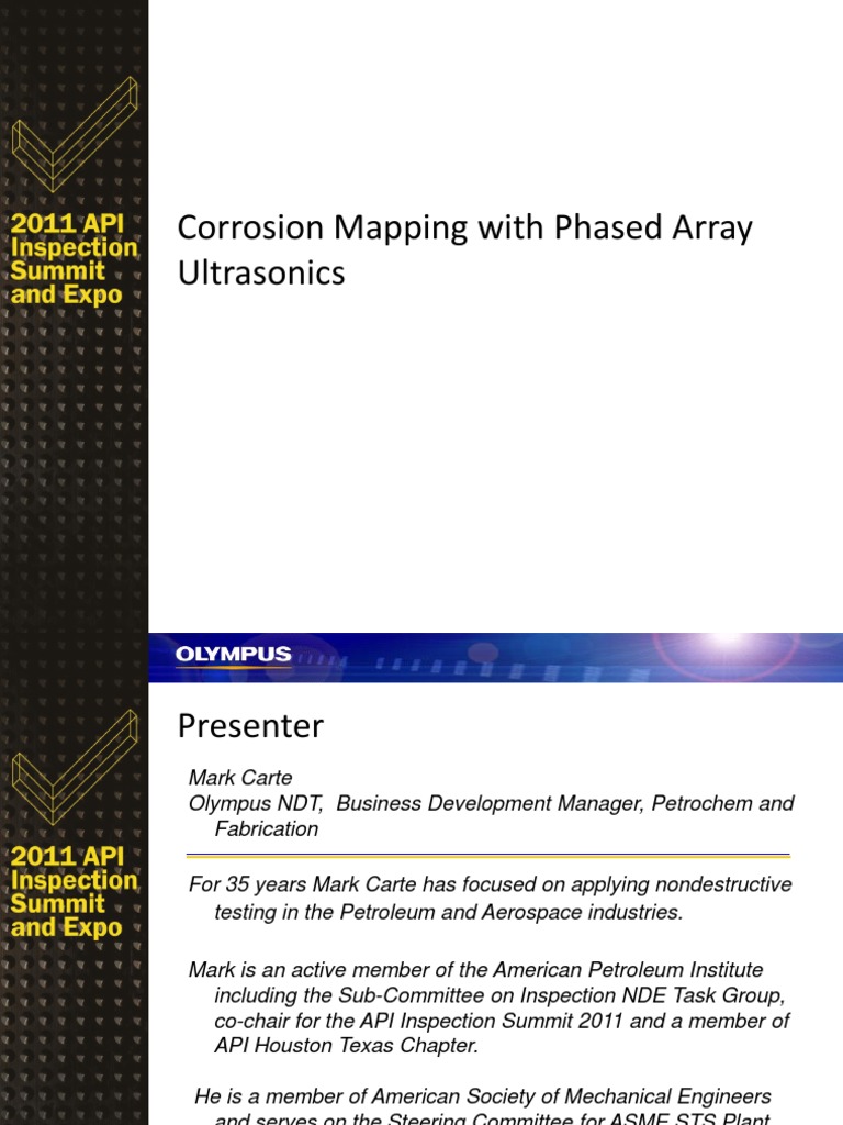 Corrosion Mapping with Phased Array Ultrasonics | PDF | Ultrasound ...