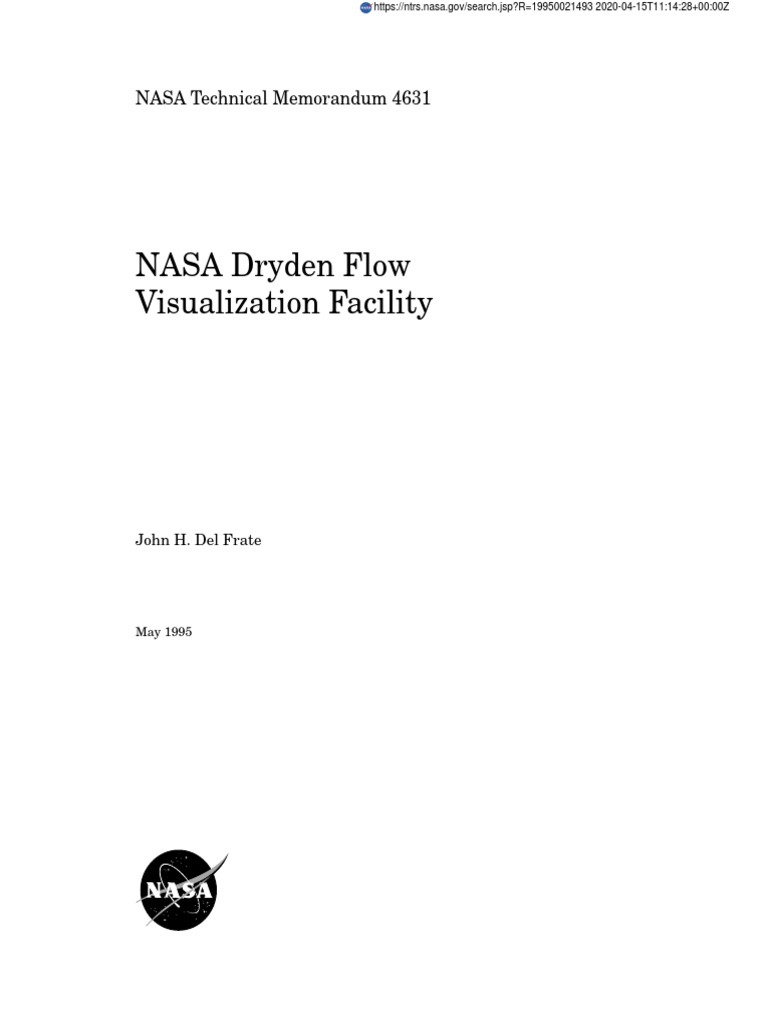 NASA Flow Visualization Insights | PDF | Mach Number | Wind Tunnel