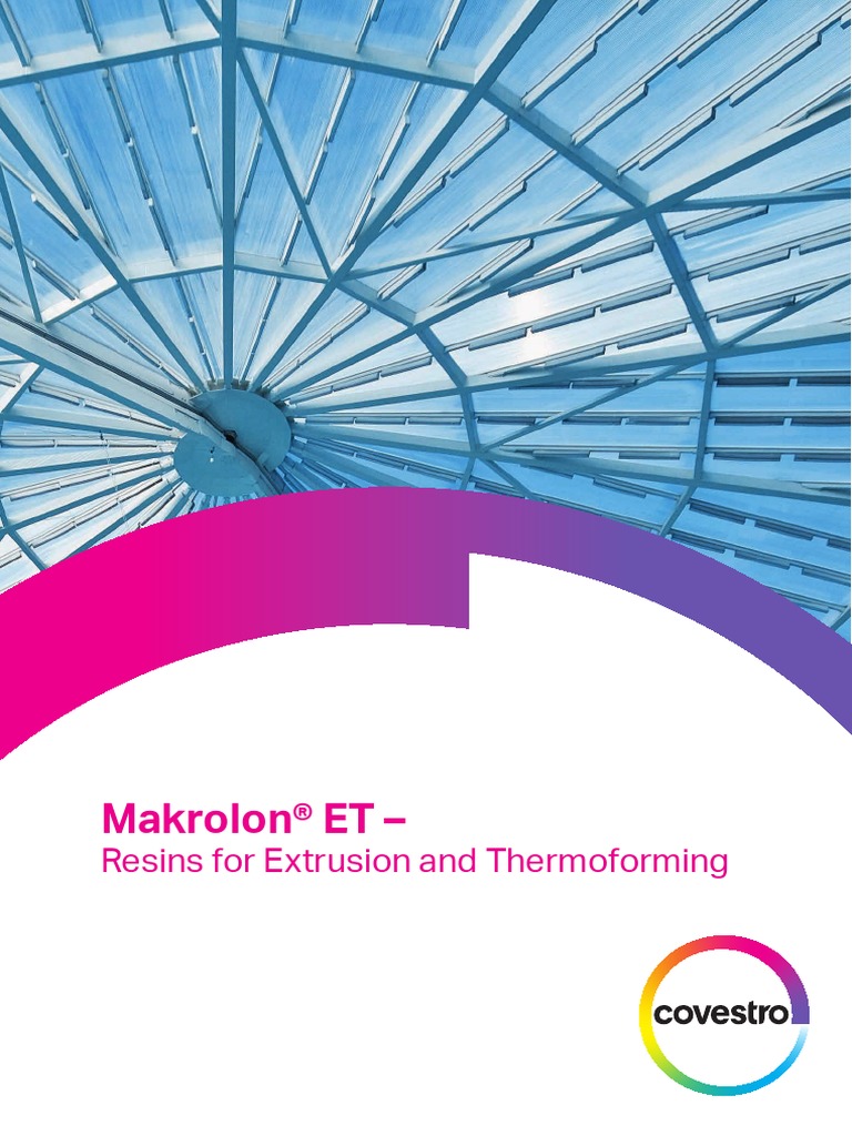 Makrolon ET - Resins For Extrusion and Thermoforming | PDF ...