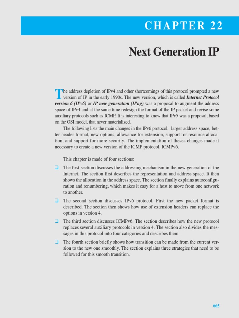 IPv6 - Notes | PDF | I Pv6 | Ip Address