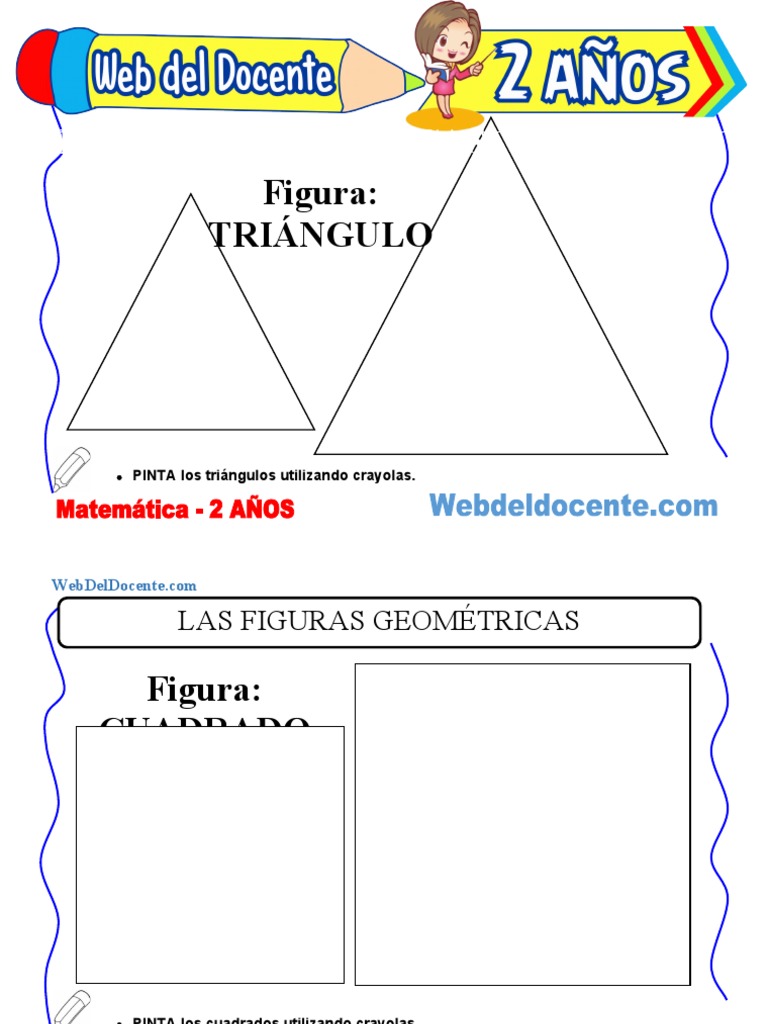 Figuras Geométricas para Niños de 2 Años | PDF