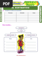 Actividades para trabajar los sustantivos | PDF