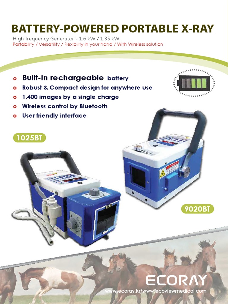BATTERY-POWERED PORTABLE X-RAY UNITS | PDF | Battery Charger ...