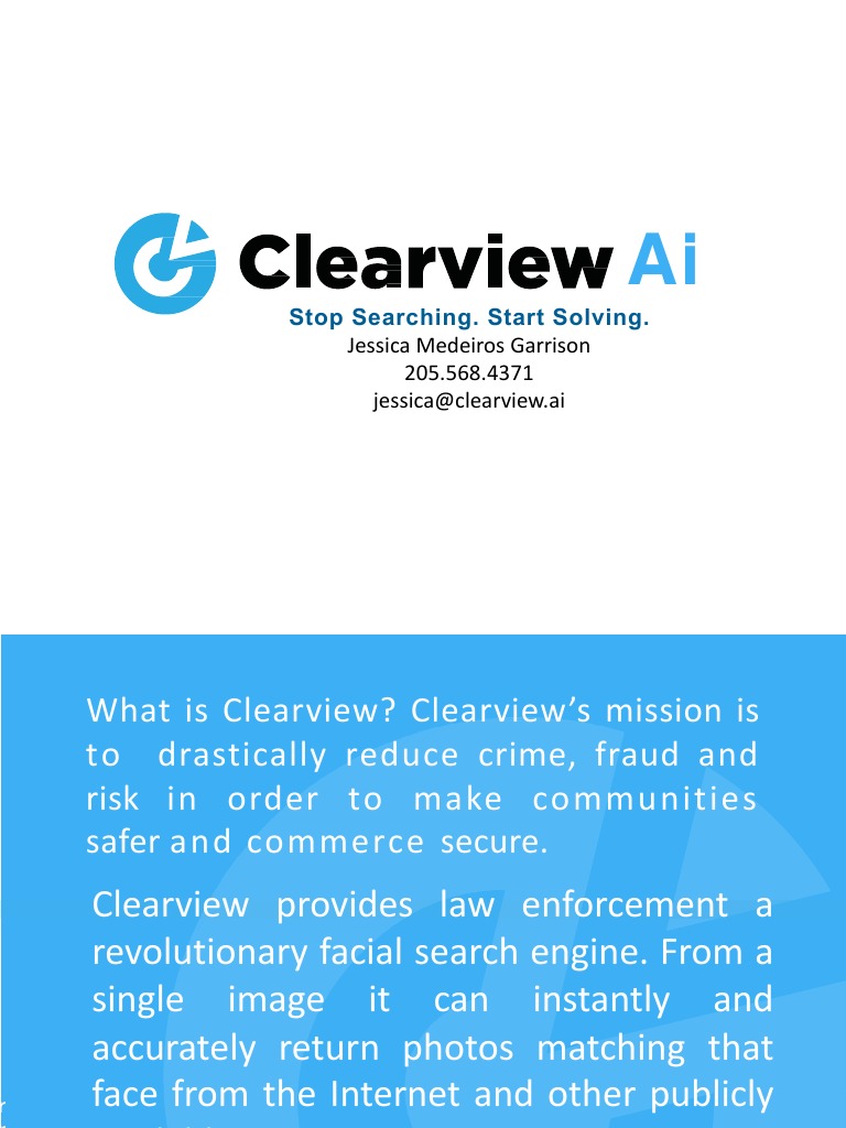 Clearview AI Success - Stories Police Presentation | PDF | Detective | Crime & Violence