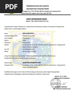 Contoh Stempel RT dan RW Desa Beji | PDF
