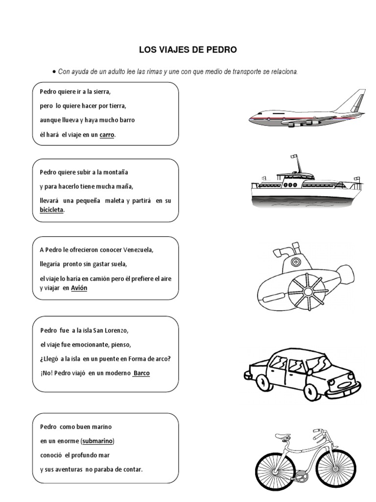 Medios de Transporte | PDF