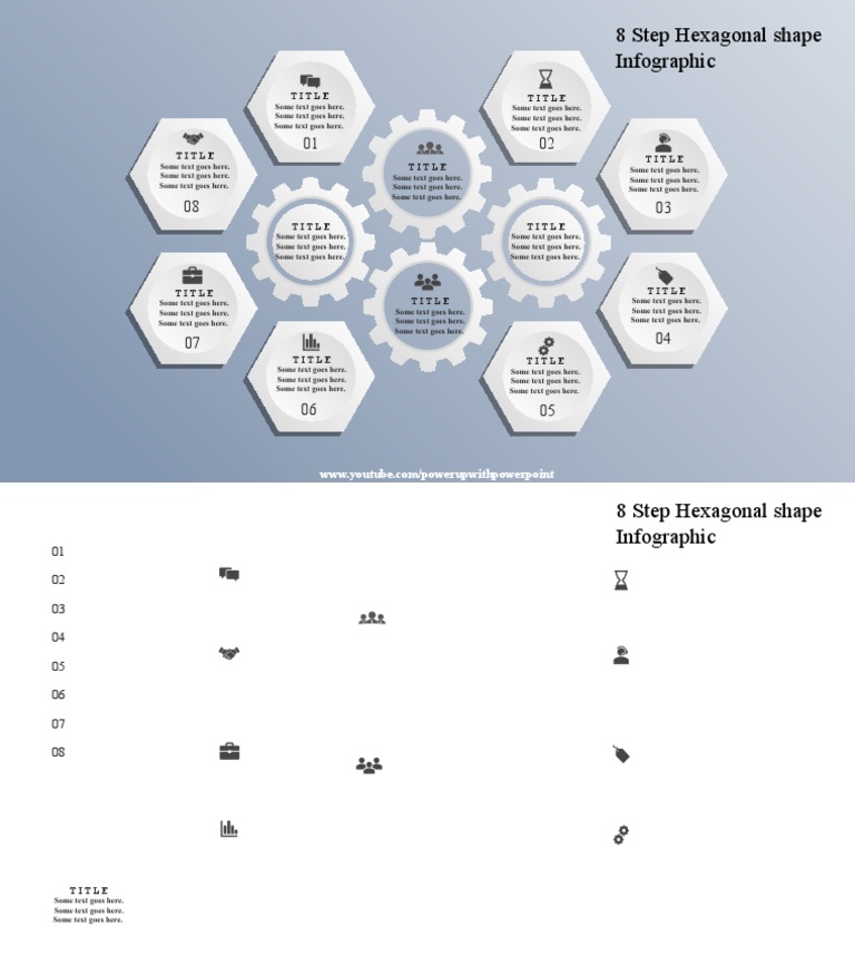 29.create 8 Step Hexagonal Shape Infographic | PDF