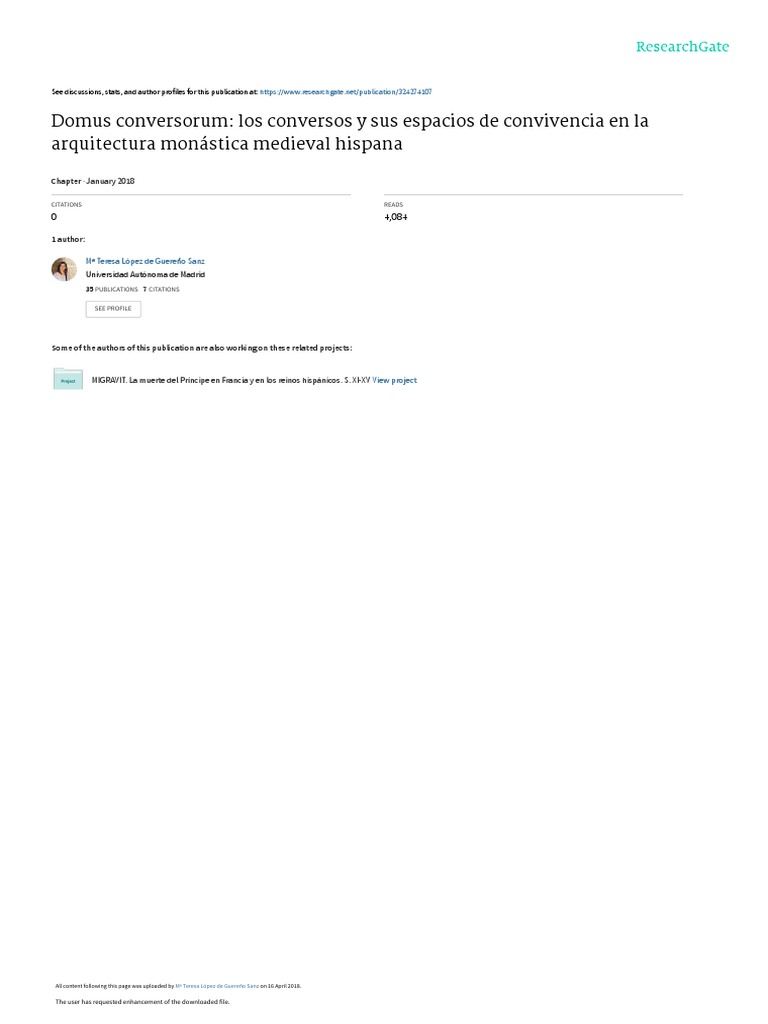 DomusconversorumAguilar2018 PDF | PDF | Monasterio | Monacato