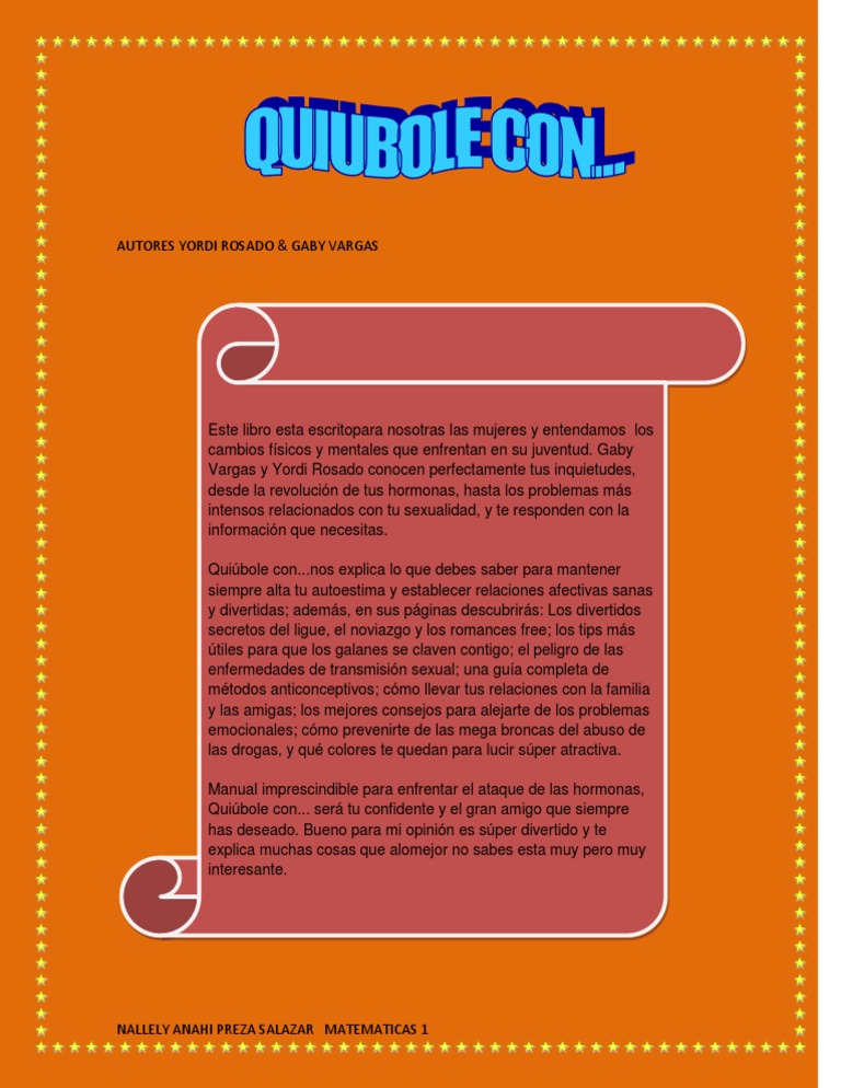 Quiubole Con... Para Mujeres