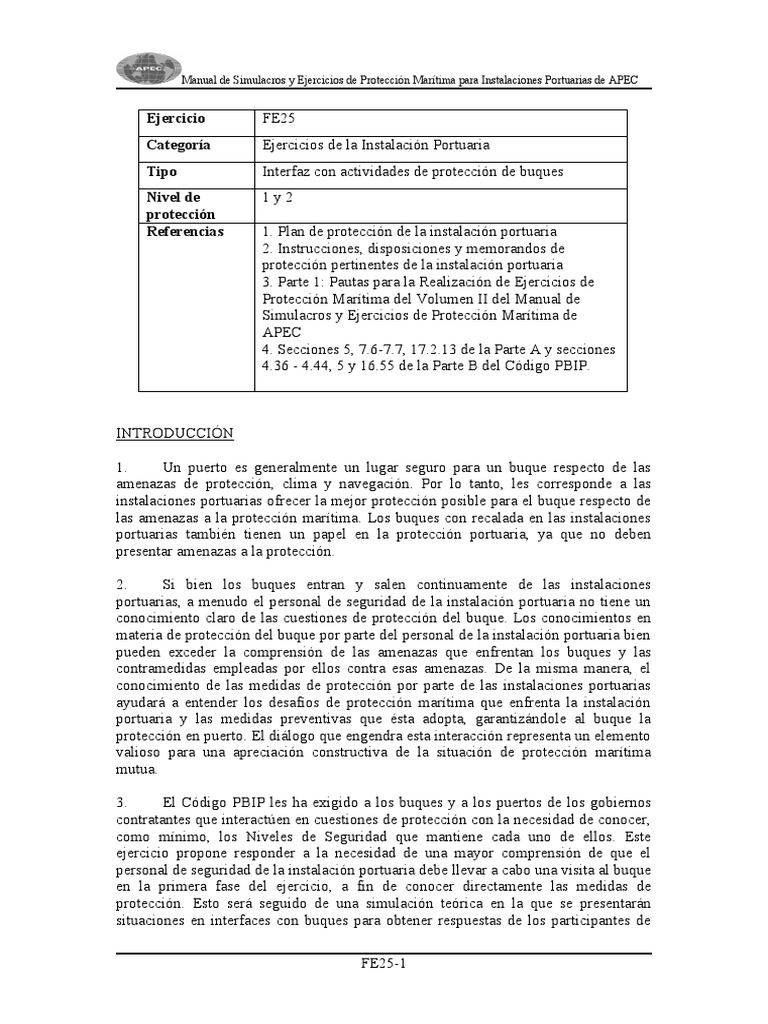 Ejercicio Manual Apec | PDF | Simulación | Piratería