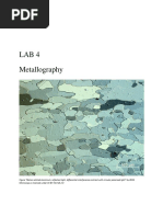 Lab Report Introduction To Sample Preparation and Optical Microscope ...