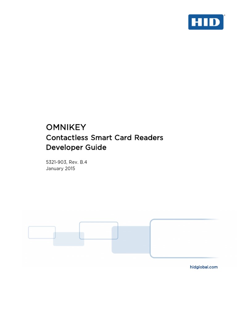 5321-903 b.4 Omnikey Contactless Developer Guide en | PDF | Smart Card ...