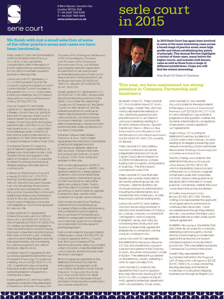 SC Review 15 v5 Web PDF | PDF | Trust Law | Lawsuit