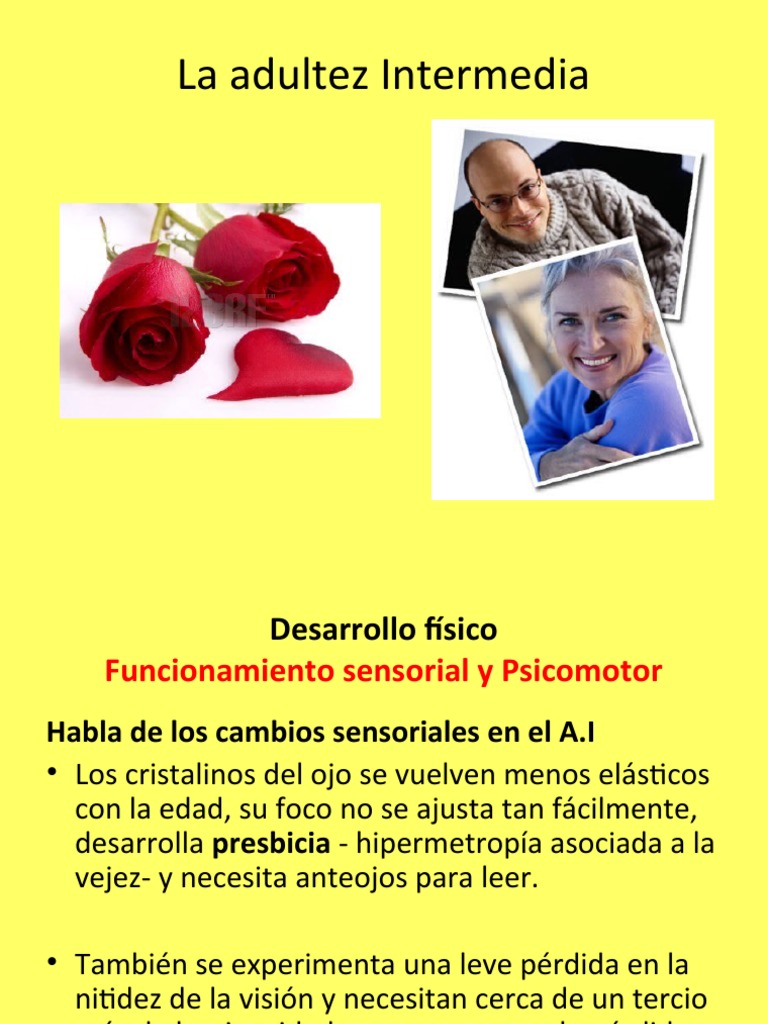 La Adultez Intermedia | PDF | Menopausia | Adultos