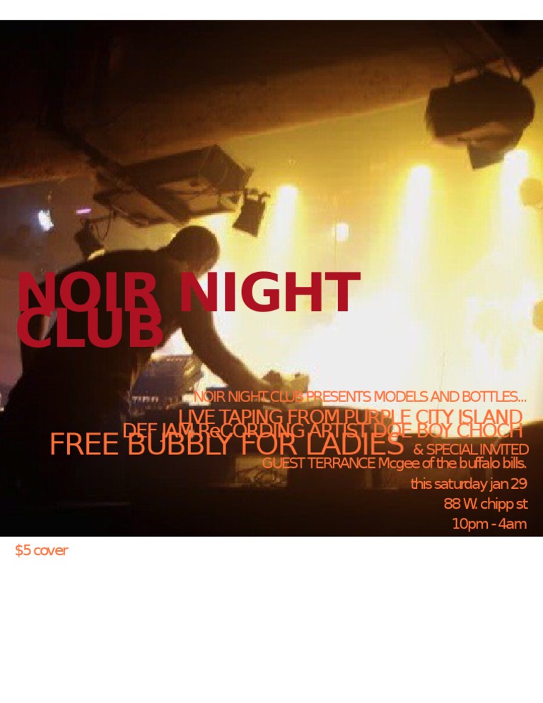 Noir Party | PDF