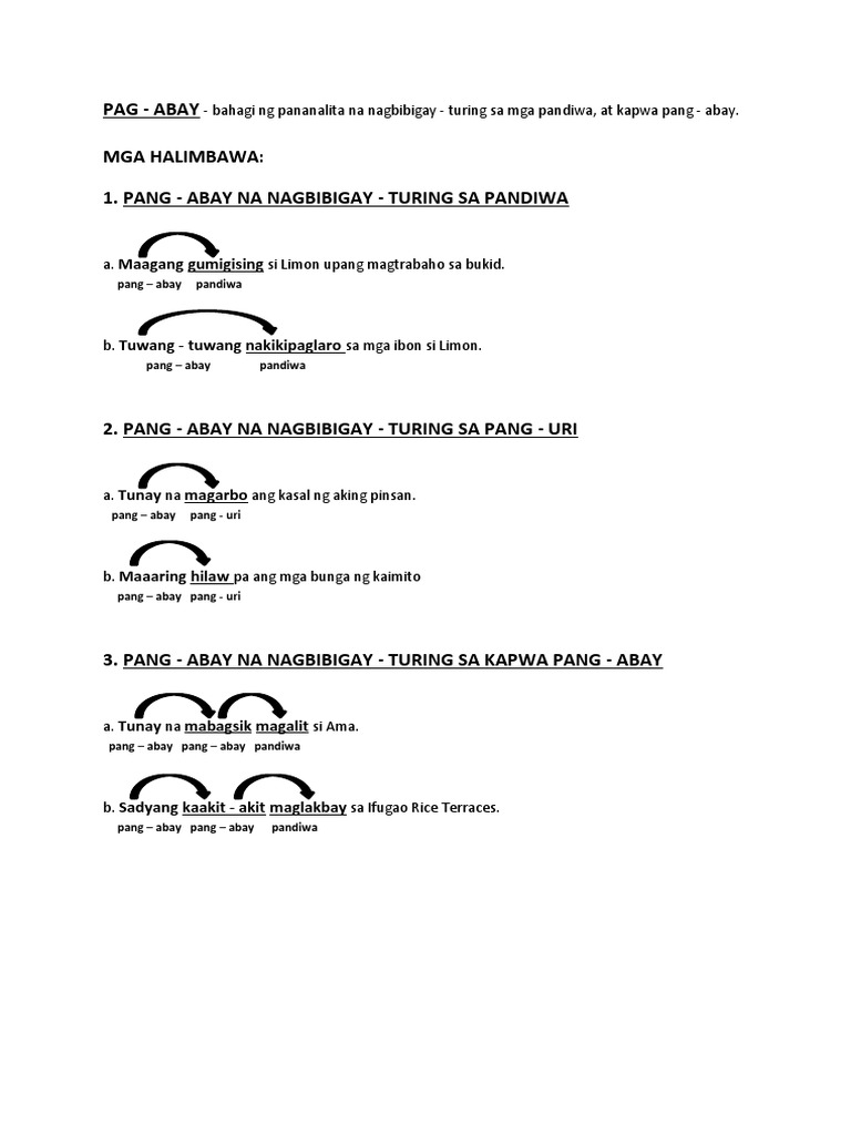 Filipino - Pointers To Review - 3Q | PDF
