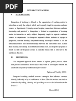 How To Integrate The Curricula, Fogarty (1991) | PDF